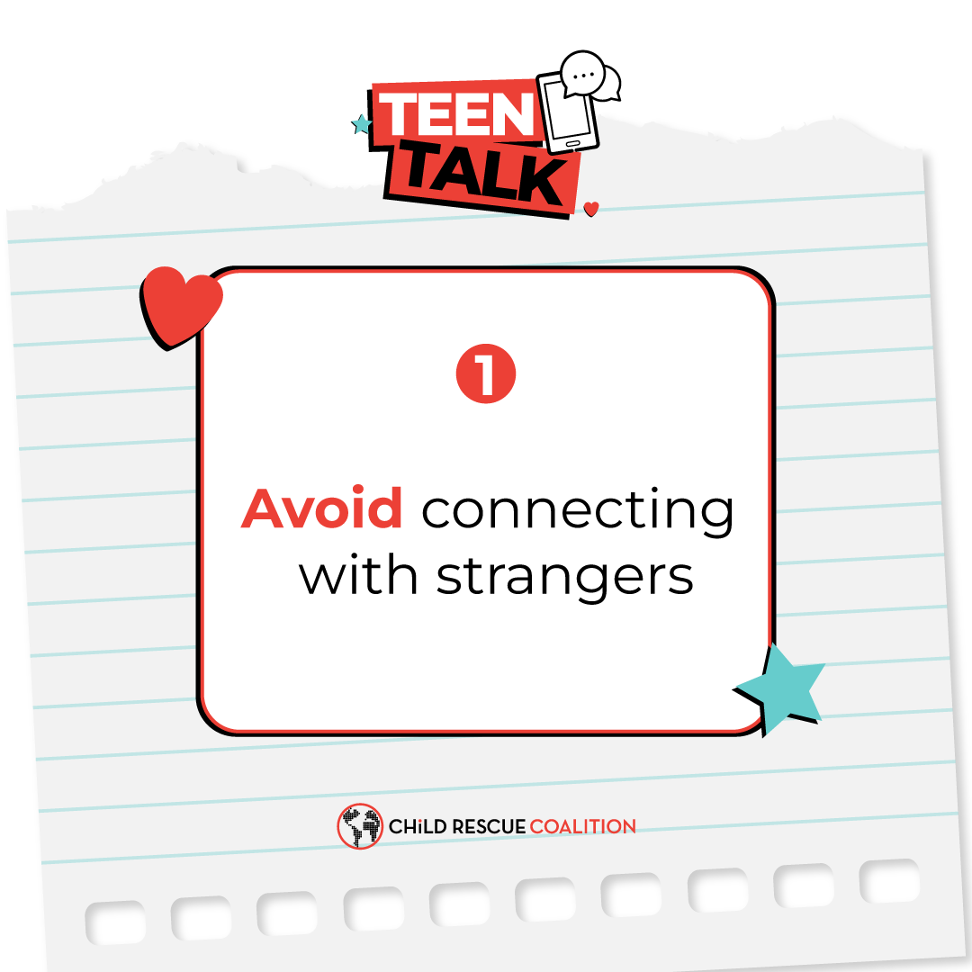TEEN TALK: Ensuring Online Safety for Teens - Child Rescue Coalition